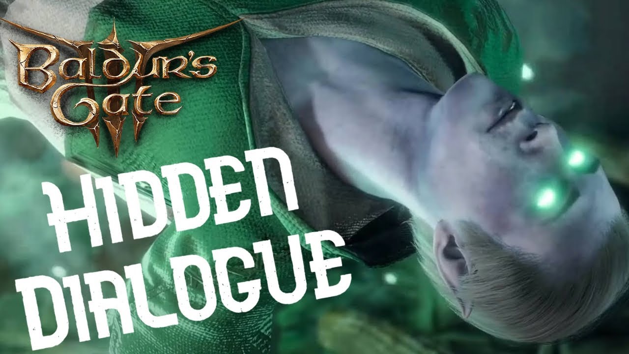 Baldur's Gate 3 Filro The Forgotten Hidden Dialogue - YouTube
