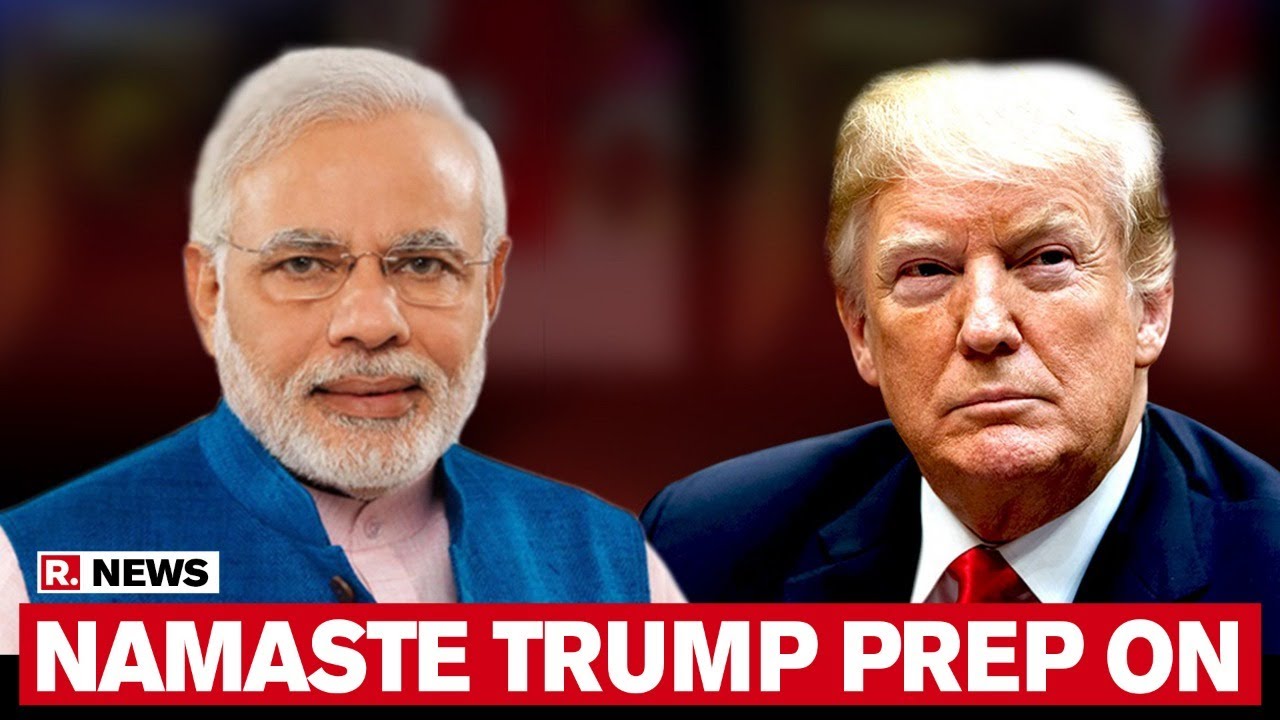 'Namaste, Trump': Preparations On In Full Swing Before US President's ...