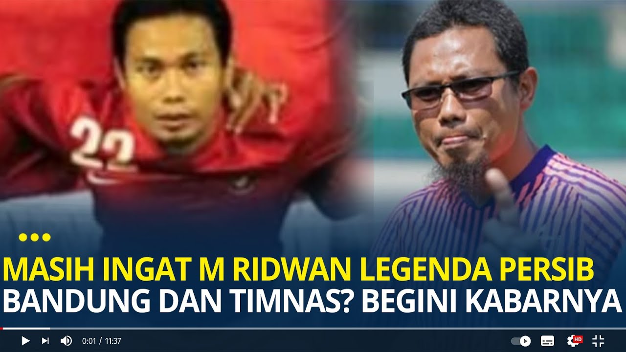 Masih Ingat M Ridwan Legenda Persib Bandung dan Timnas? Begini Kabarnya ...