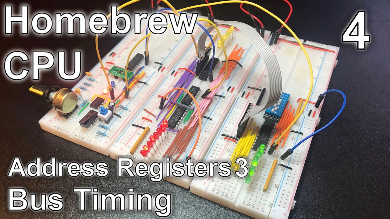 Address Registers (3: Bus Timing) - Making an 8 Bit pipelined CPU ...
