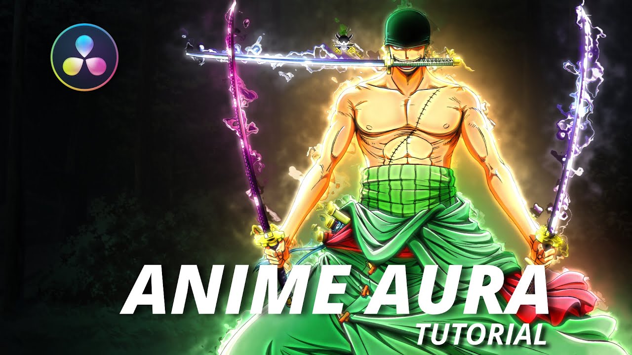 Anime character aura effect - Davinci Resolve Tutorial - YouTube
