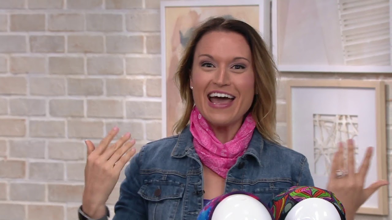 Wrap! Set of 2 Head Wraps with 10 Ways to Wear on QVC - YouTube