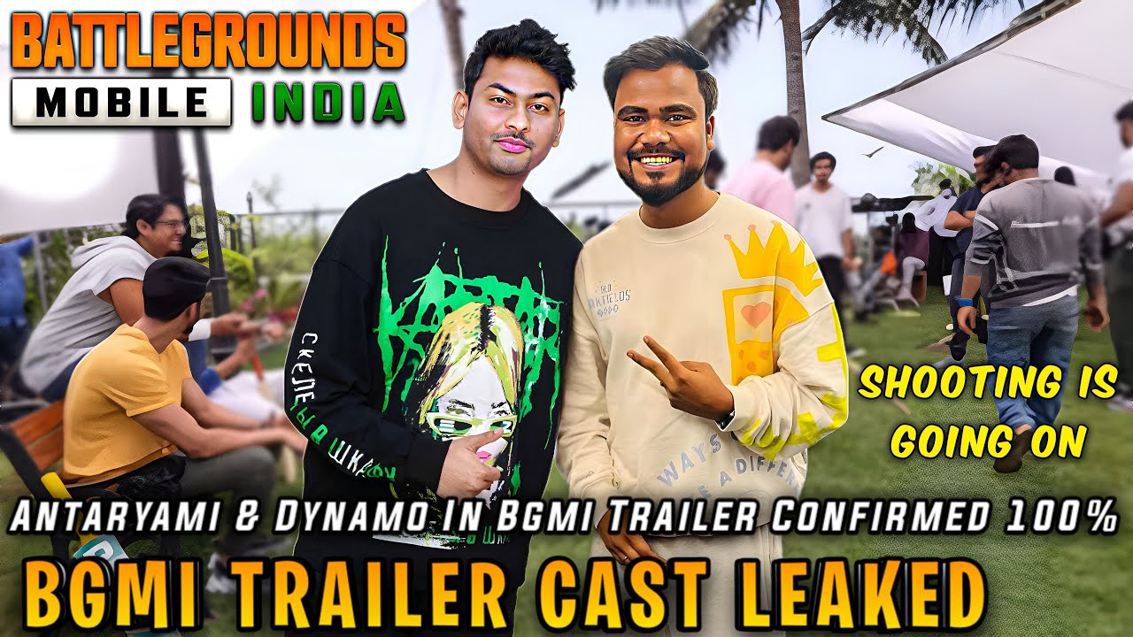 BGMI TRAILER CAST LEAKED | DYNAMO & ANTARYAMI CONFIRM IN BGMI TRAILER ...
