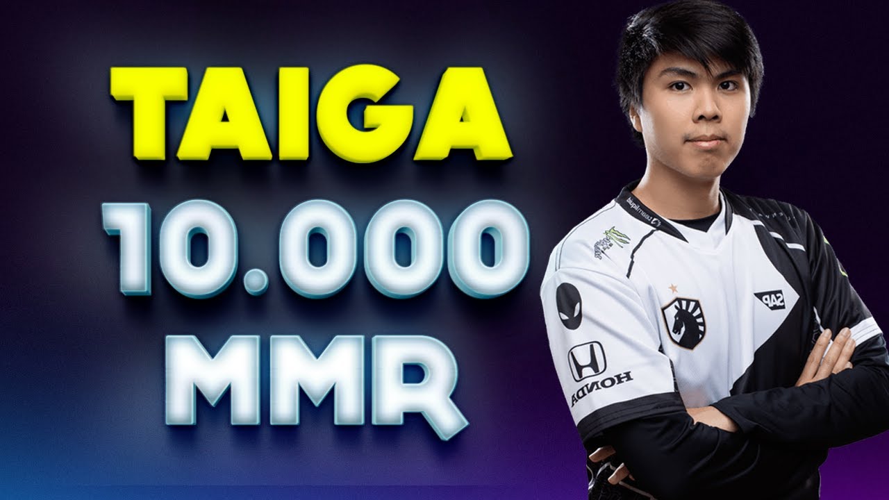 Liquid.Taiga 10.000 MMR in Dota 2 - YouTube