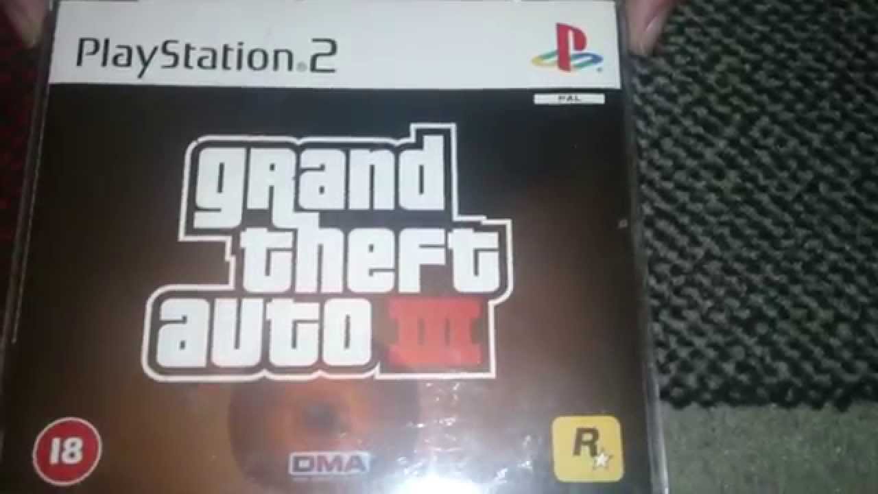 Nostalgamer Unboxing Grand Theft Auto 3 On Sony Playstation 2 UK PAL ...