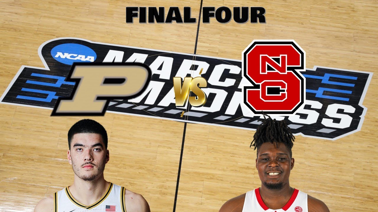 NCAA FINAL FOUR: Purdue vs NC State using Inside the Paint PC game ...