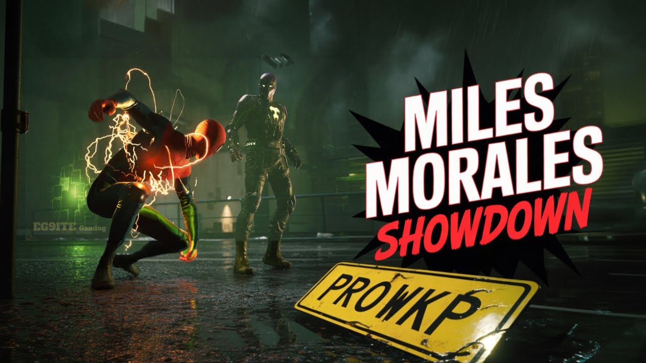 Miles Morales vs Prowler (Full Fight) [4k] | Marvel's Spider-Man: Miles ...