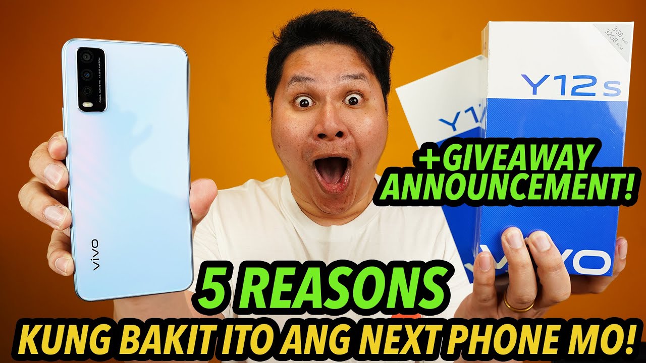 VIVO Y12s - 5 REASONS KUNG BAKIT ITO ANG NEXT PHONE MO! +GIVEAWAY ...