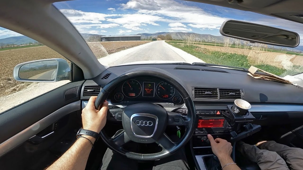 Audi A4 2.0 TDI Avant [140Hp] - POV Test Drive - YouTube