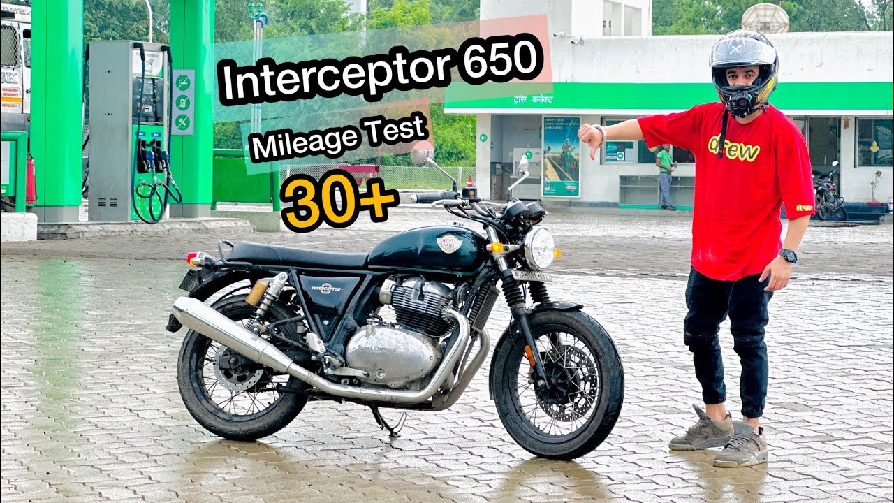 Interceptor 650 Mileage Test || Unbelievable || With Proof || Royal ...
