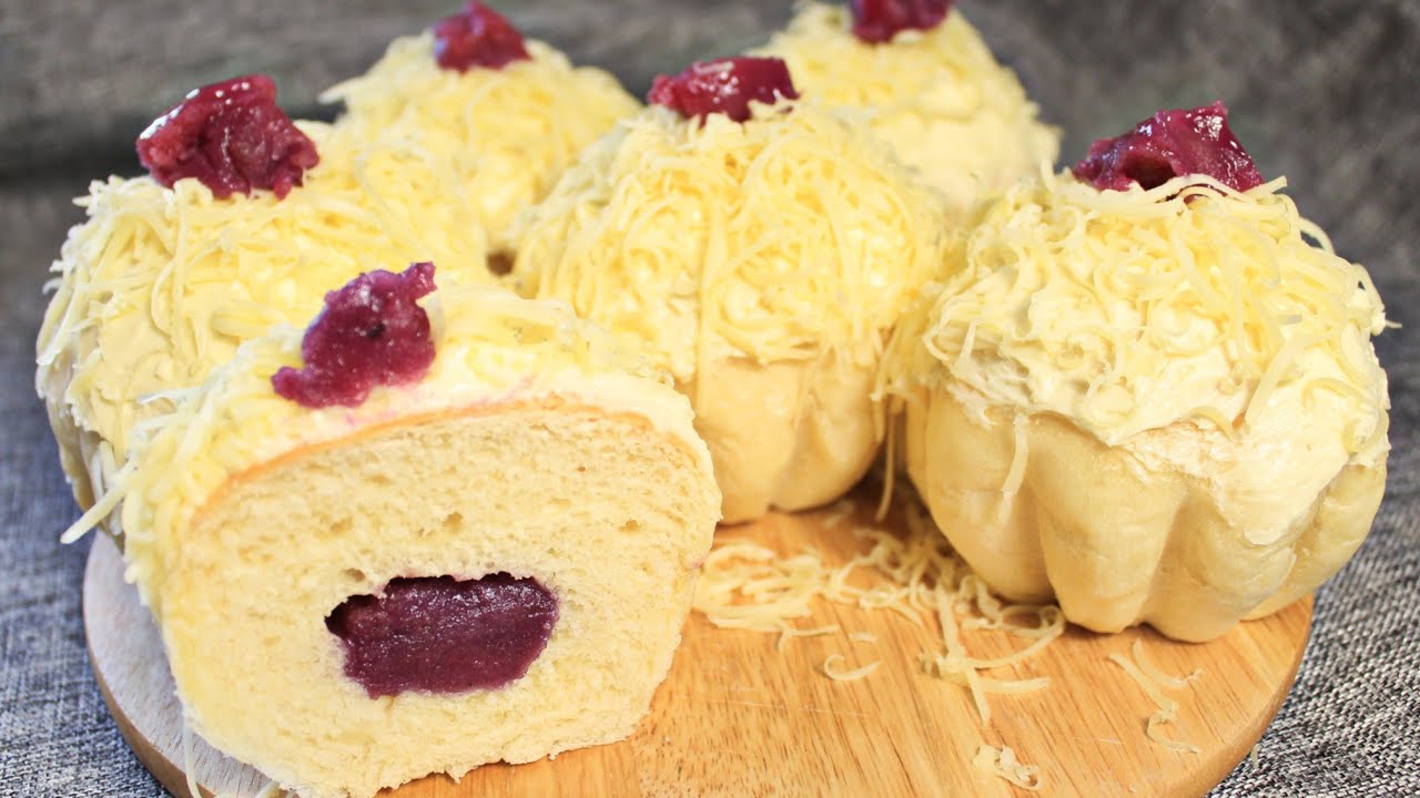 Soft and Fluffy Ube Ensaymada - YouTube
