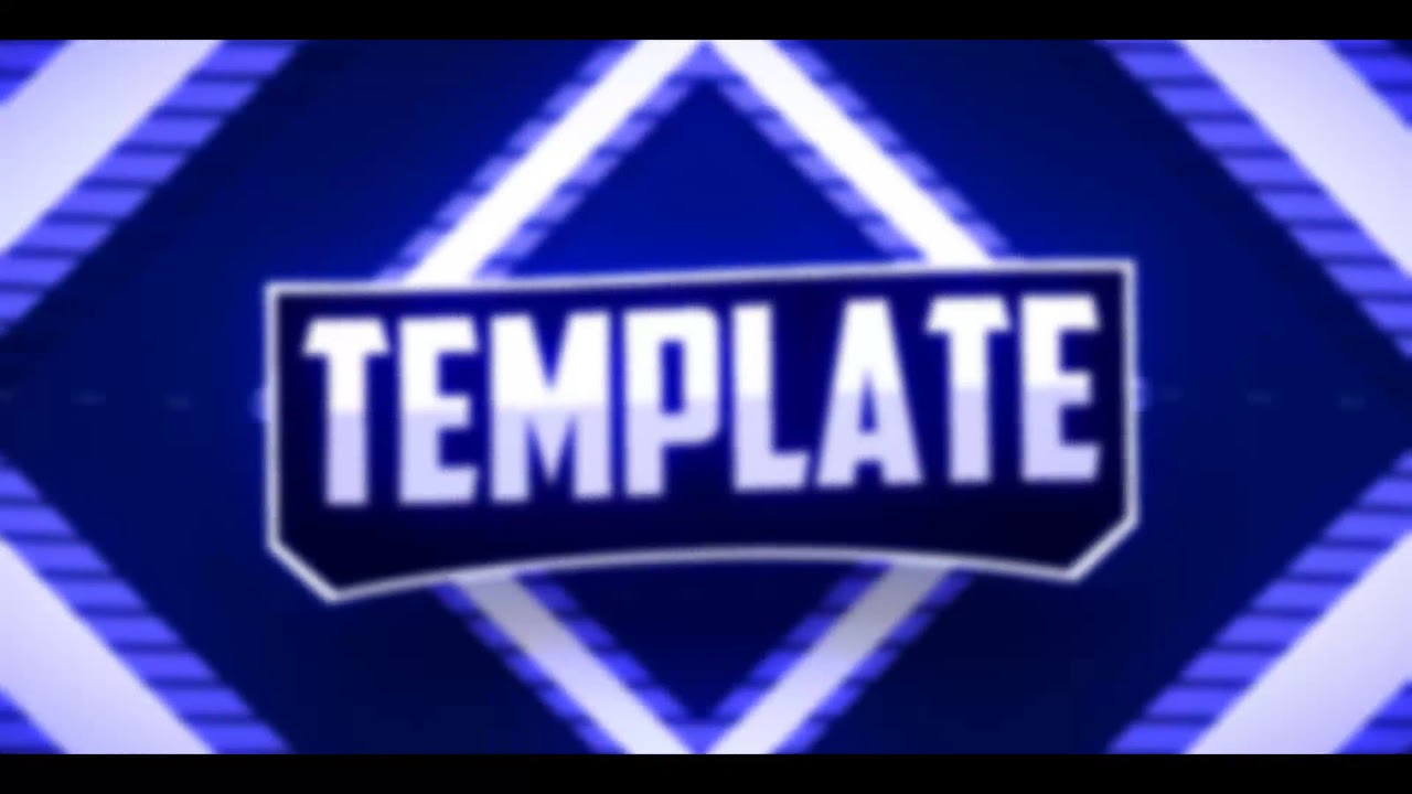 AMAZING BLUE UPBEAT INTRO TEMPLATE | MY BEST 2D INTRO!!! | PZ 2D - YouTube