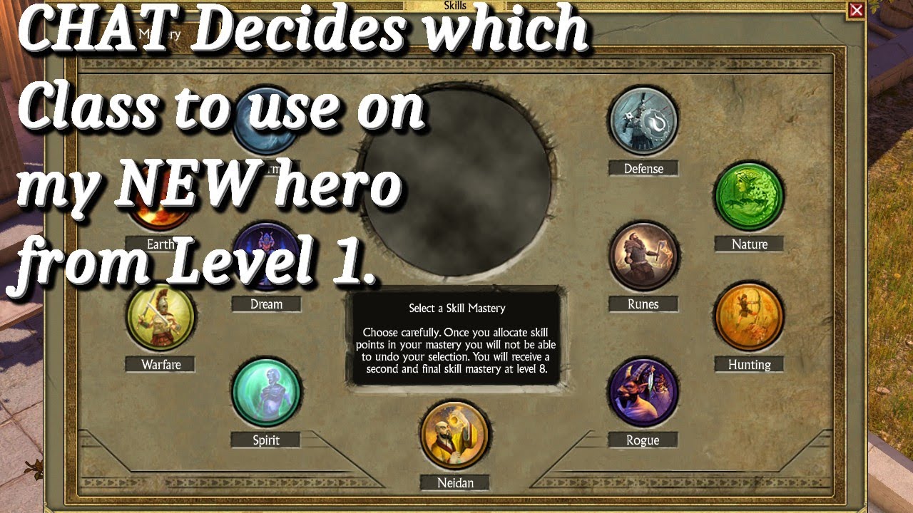 Titan Quest: I'll start a new Hero from Lvl.1 for all the new players ...