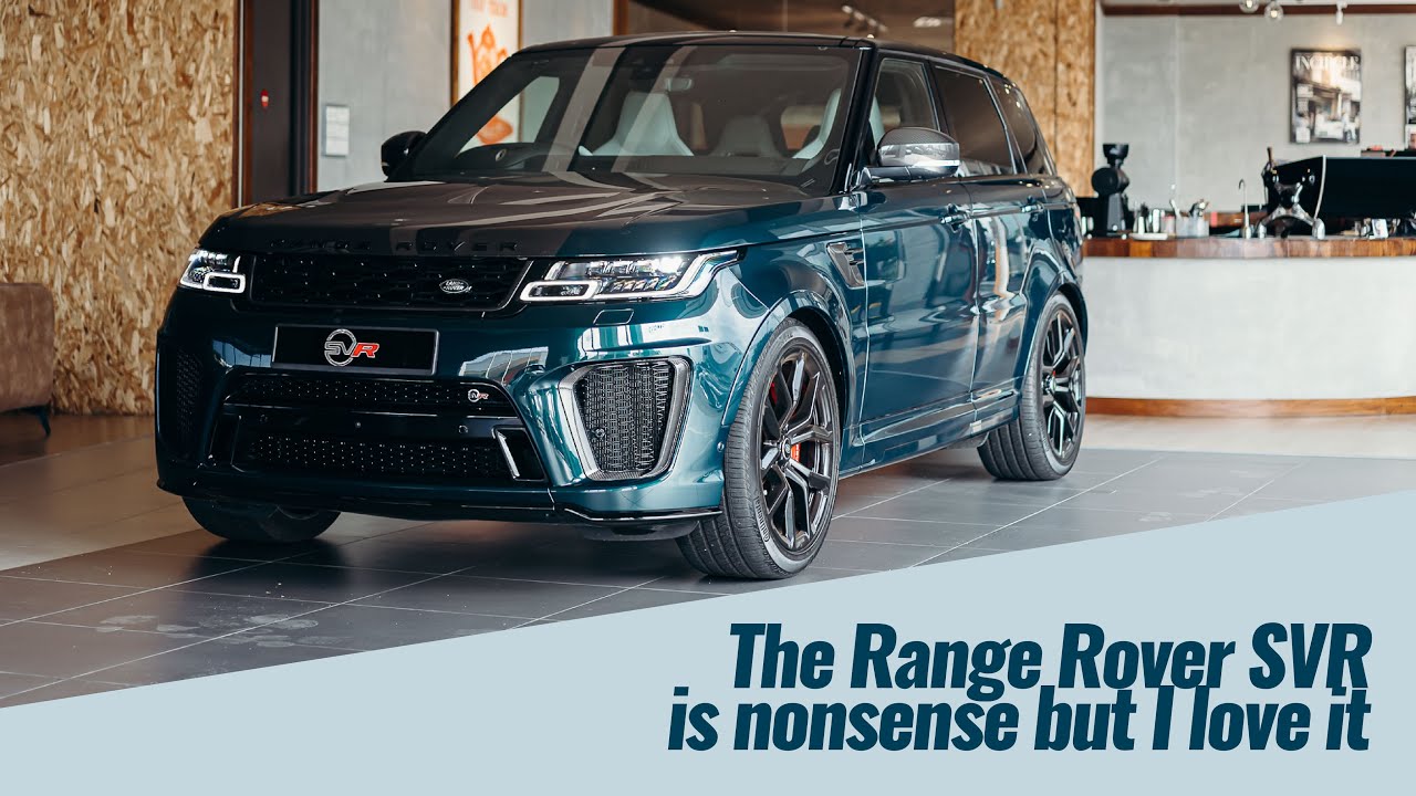 Range Rover SVR in British Racing Green. 2021's new shade of Luxury ...