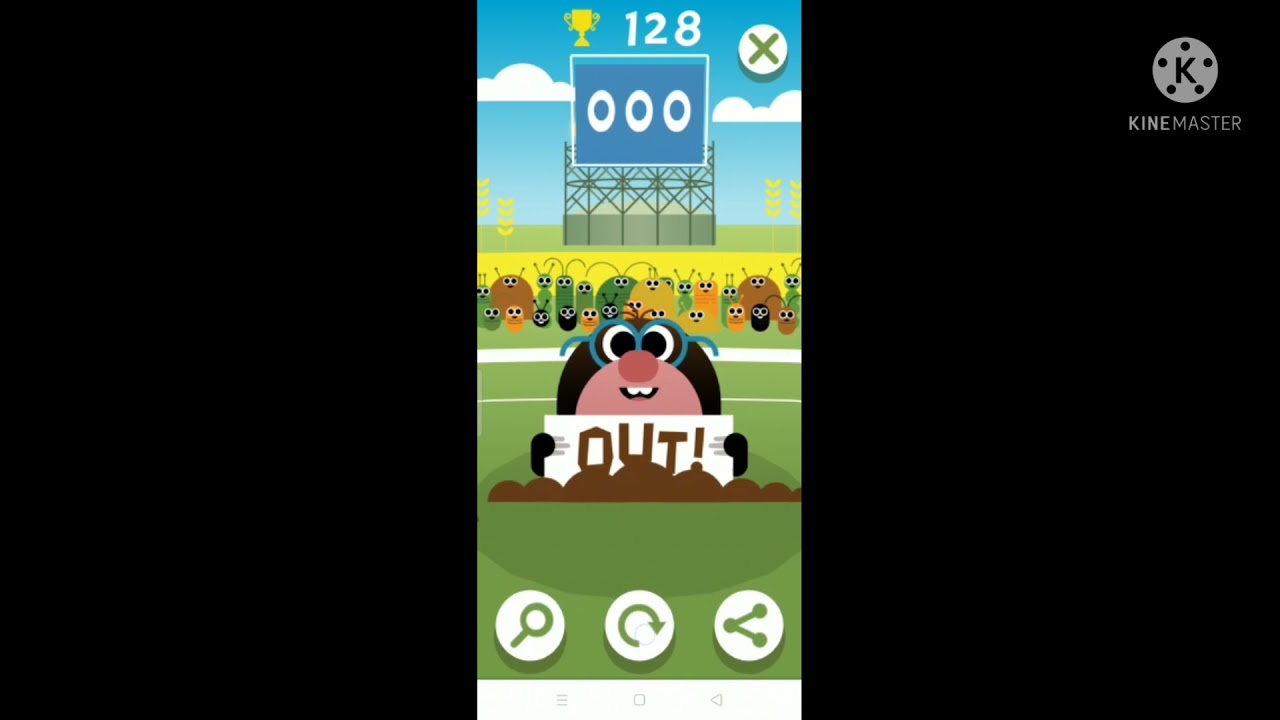 Cricket from popular google doodle game. My first gameplay. - YouTube