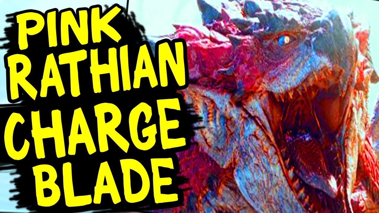 Monster Hunter Worlds: Part 17 - HUNT A PINK RATHIAN - SOLO CHARGE ...