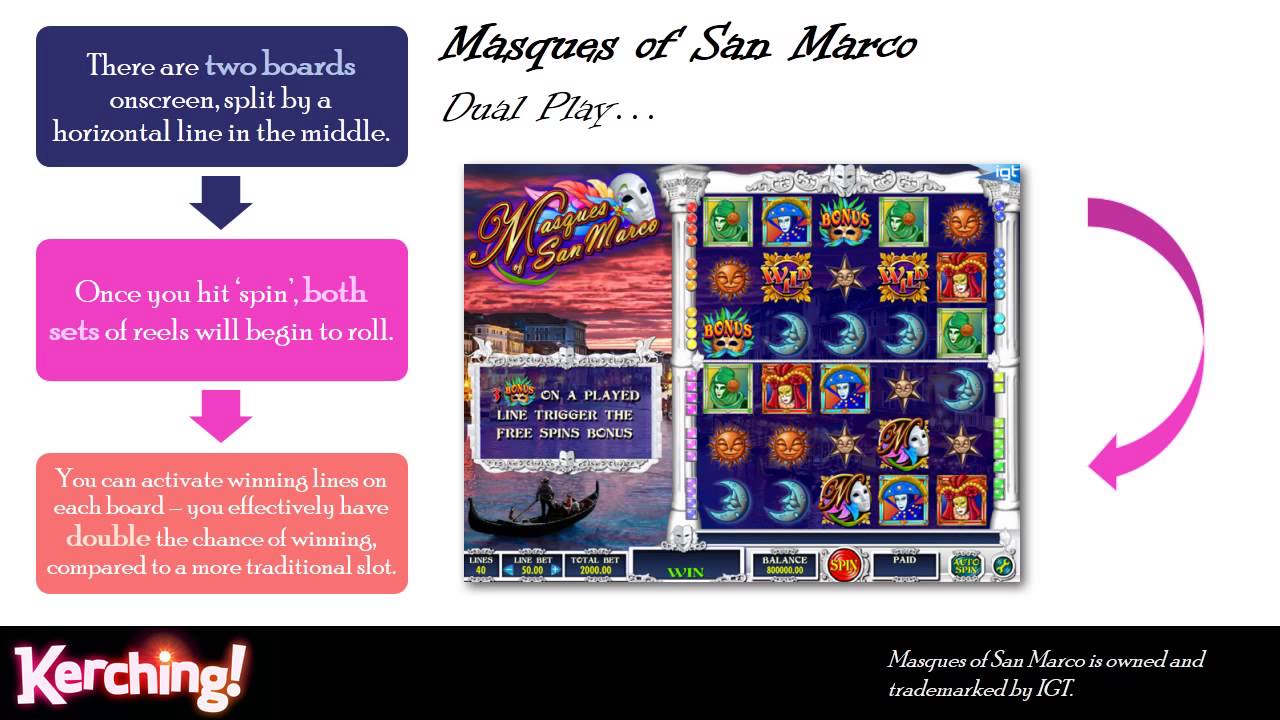 Masques of San Marco Slots - Kerching Casino - YouTube