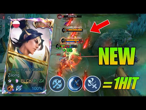 ZILONG TOP CAMBODIA BEST 1HIT BUILD 2026!! (100% BROKEN) ~ MLBB