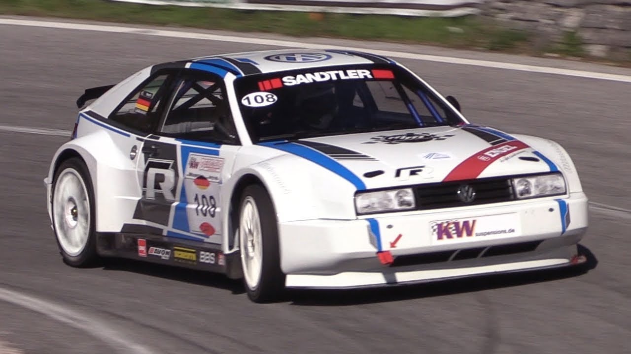 VW Corrado R Widebody on Hillclimb Bergrennen! - 10.000 RPM N/A Audi A4 ...