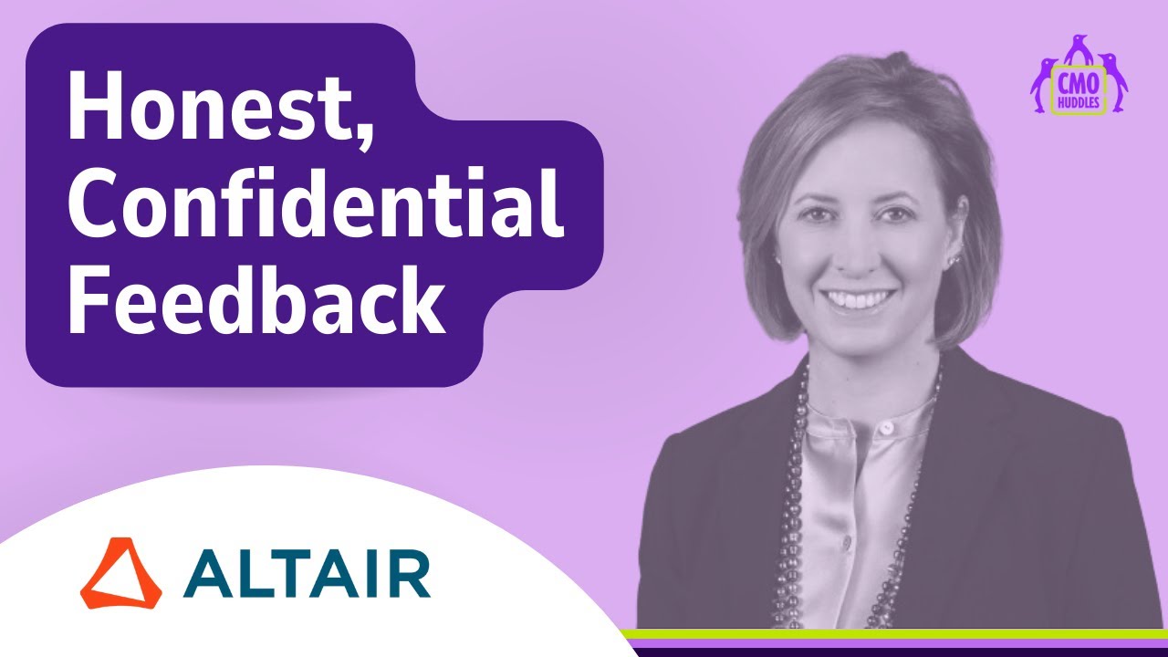 Honest, Confidential Feedback | Amy Messano, Chief Marketing & Chief ...
