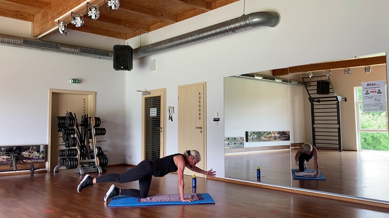 Core-Workout mit Ingrid - YouTube