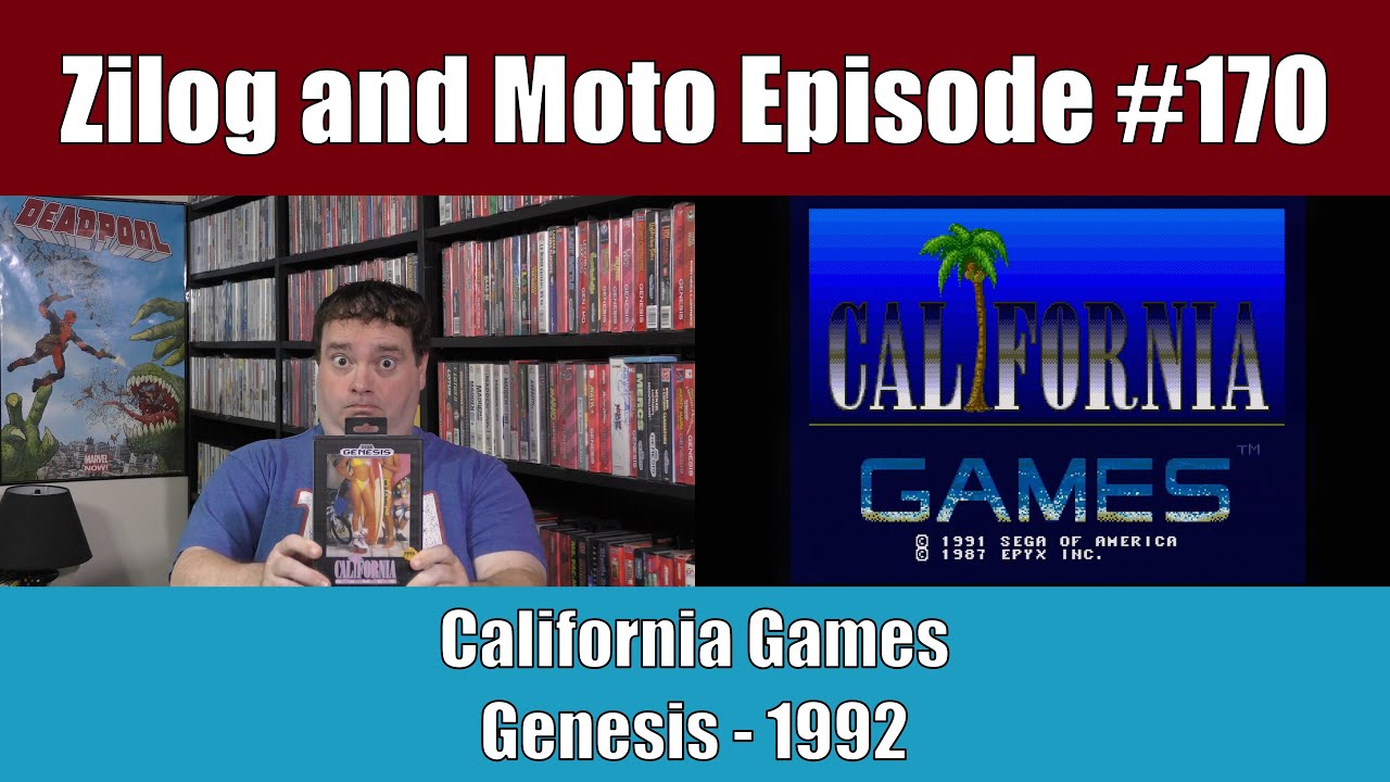 California Games (Sega Genesis) - Zilog and Moto #170 - YouTube
