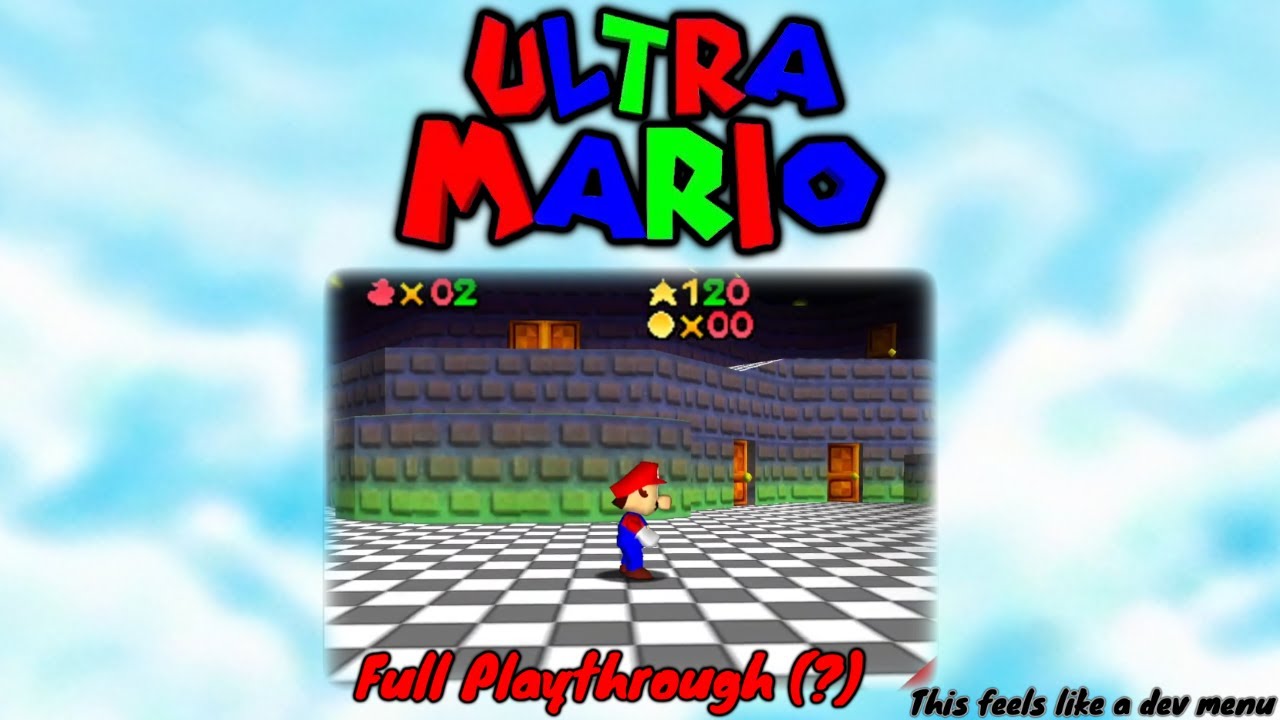 【Super Mario 64 Summer 1995 Build 1 Beta 】Full Playthrough - YouTube