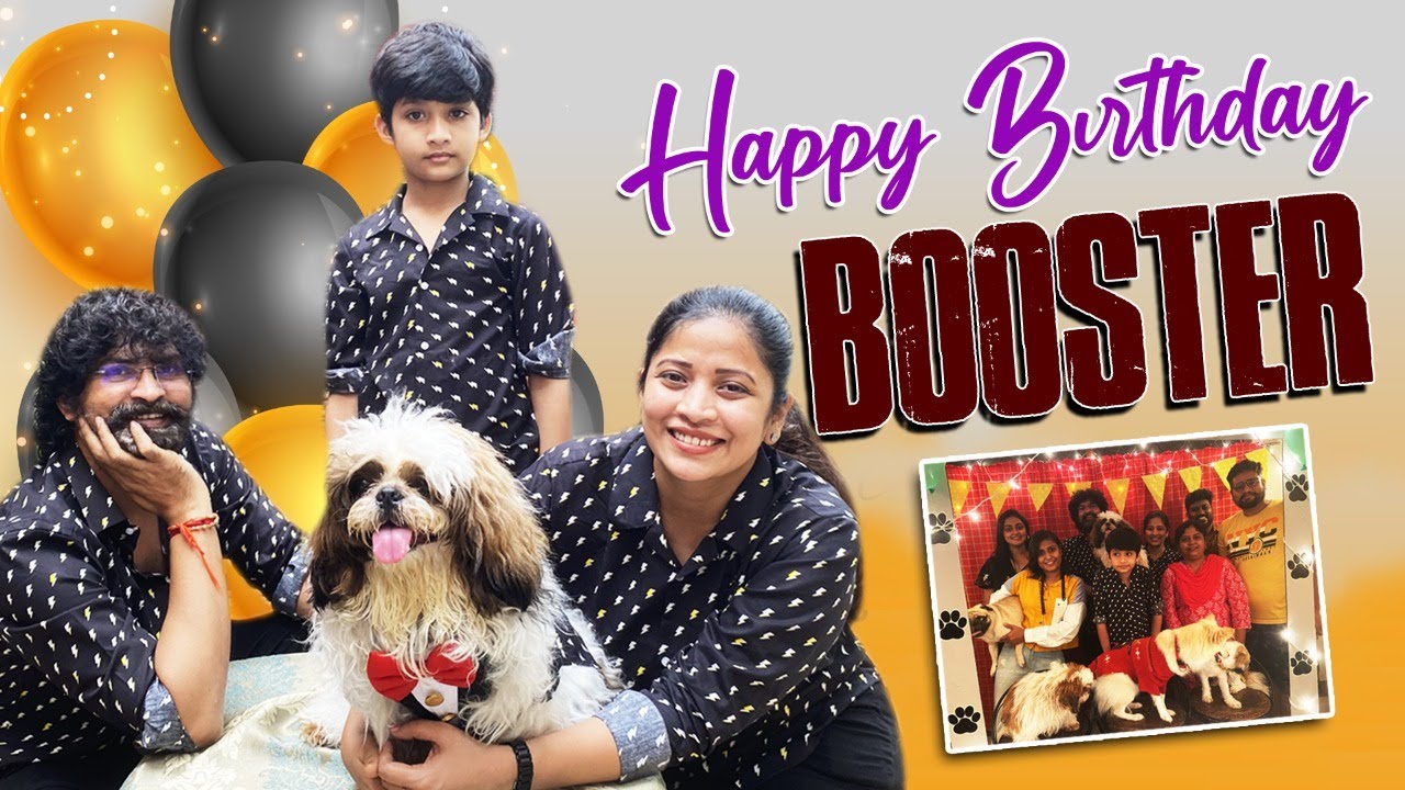 It's My Birthday| Booster Happy Birthday Celebrations| Vlog |Sushma ...