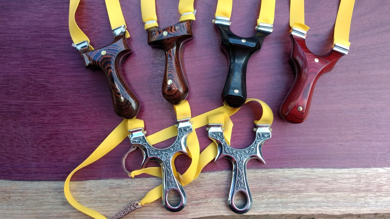 Estilingue, cabos de inox e inox com madeira (ESGOTADO) - YouTube