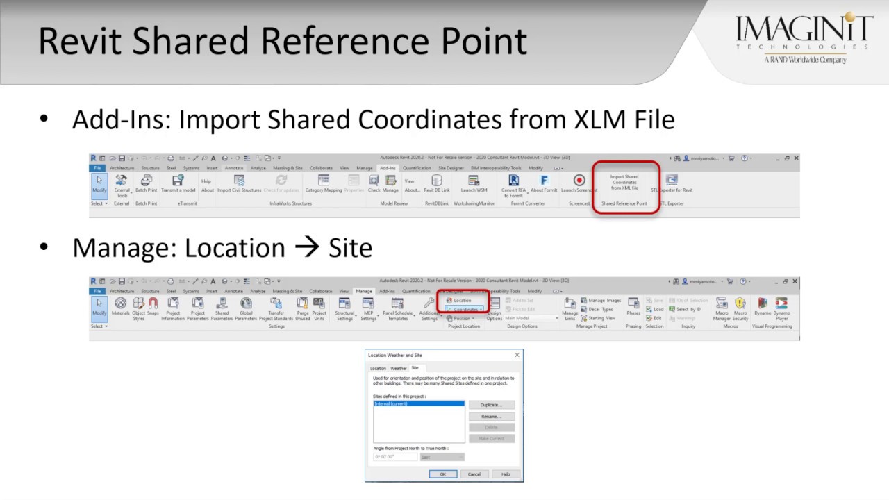 Shared Coordinates and Publish Surfaces - YouTube