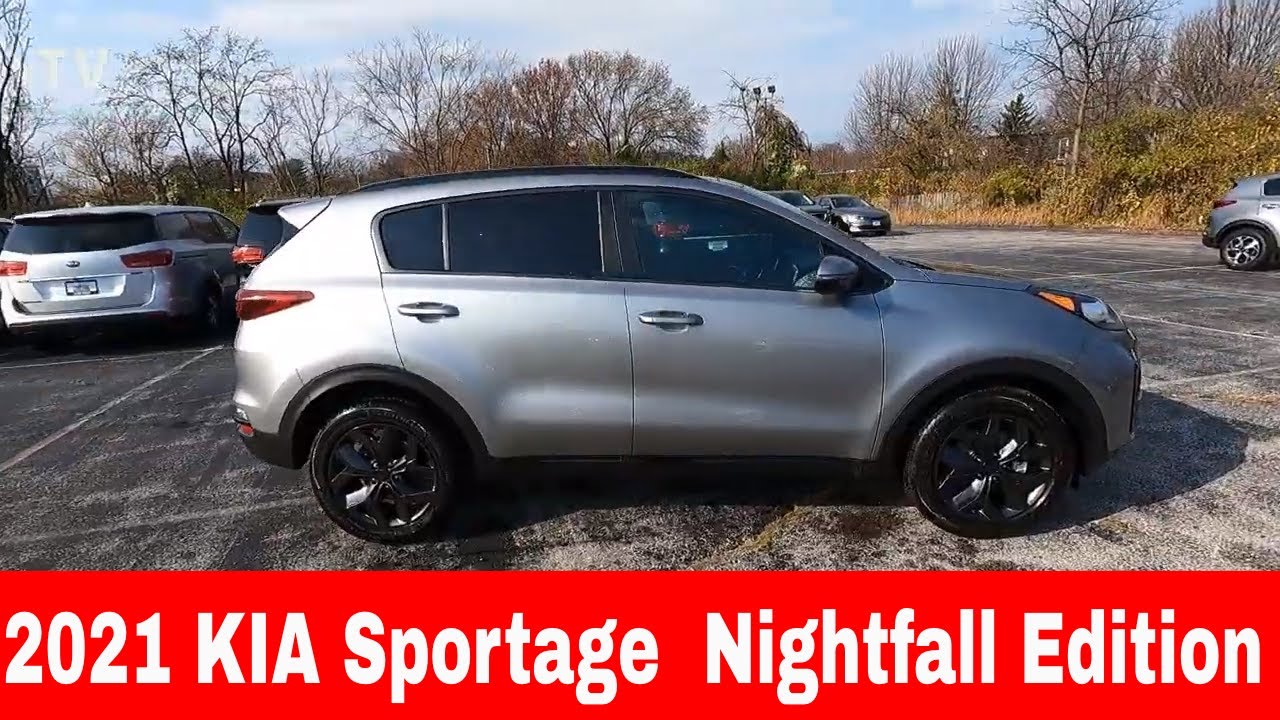 2021 KIA Sportage S AWD Nightfall Edition Package - YouTube