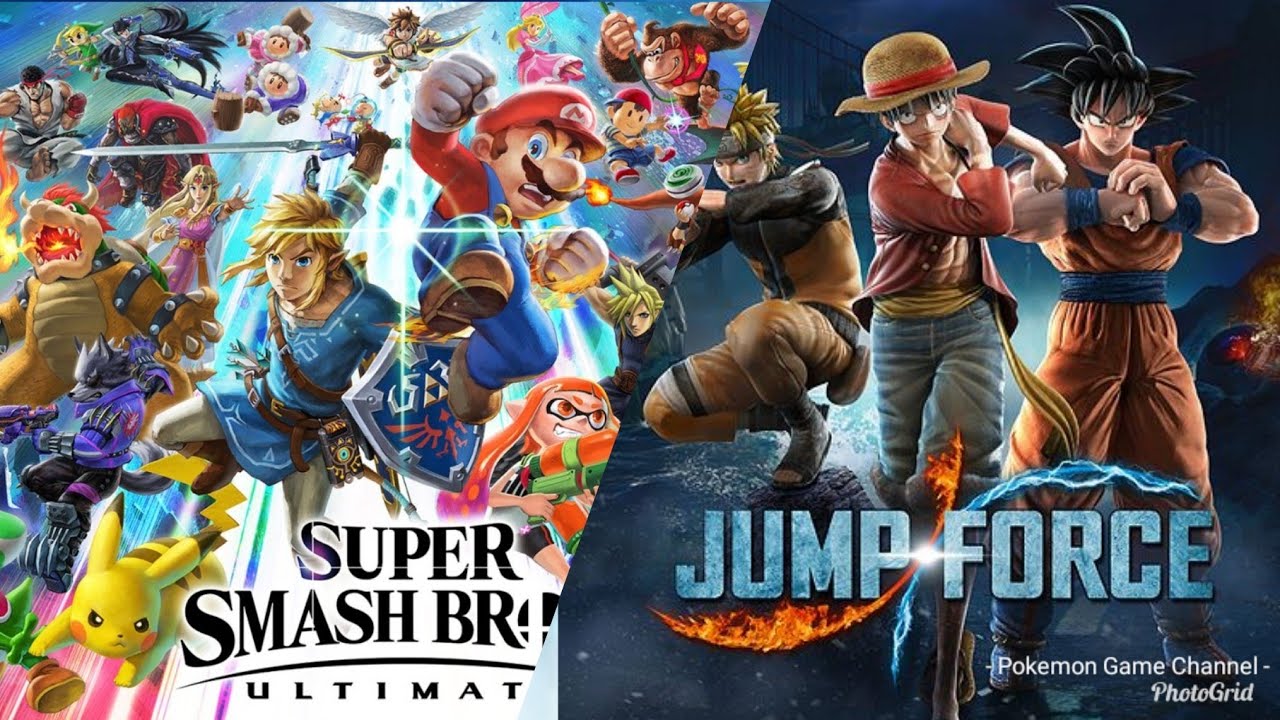 Hype Super Smash Bros X Jump Force Rap - YouTube