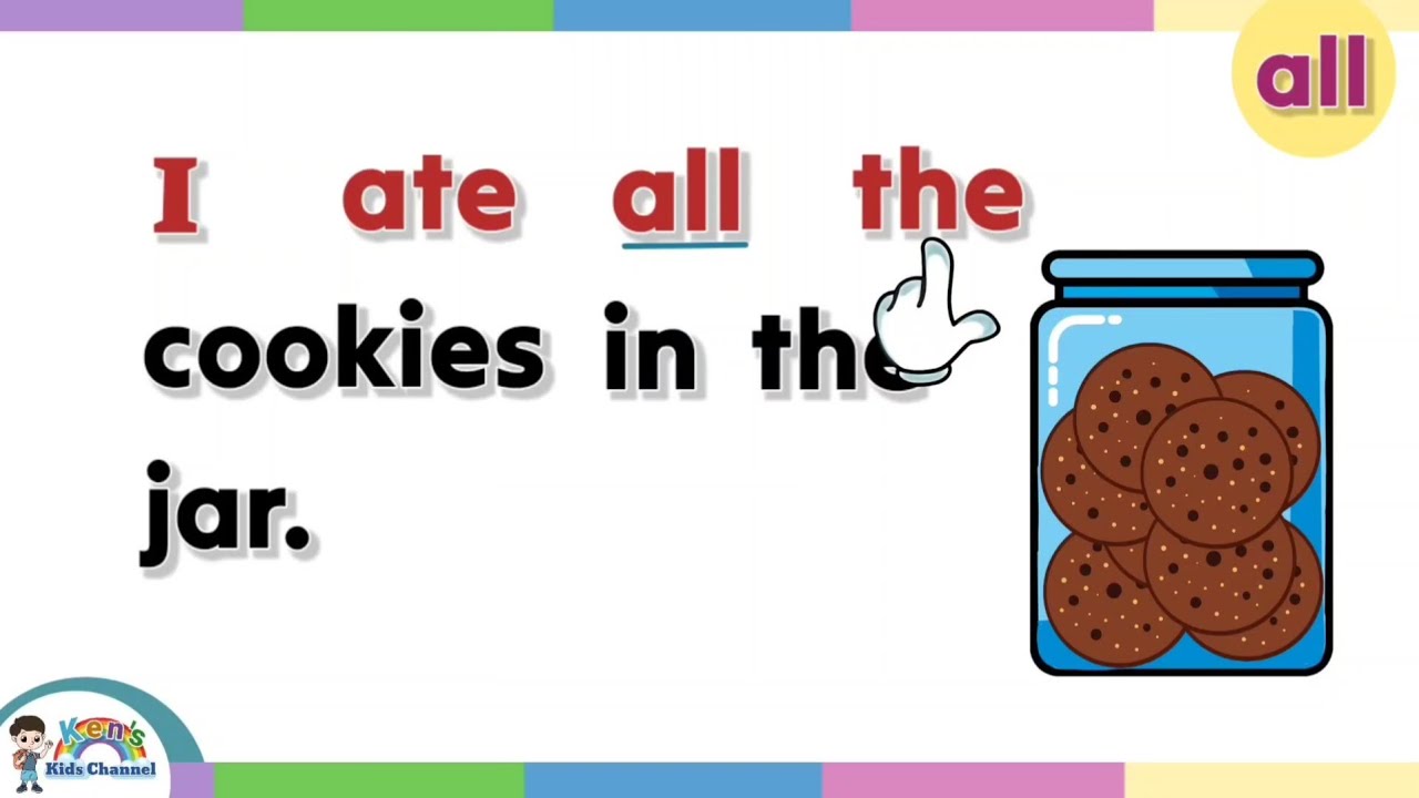 Practice Reading Simple Sentences | Reading Lesson for Nursery and ...