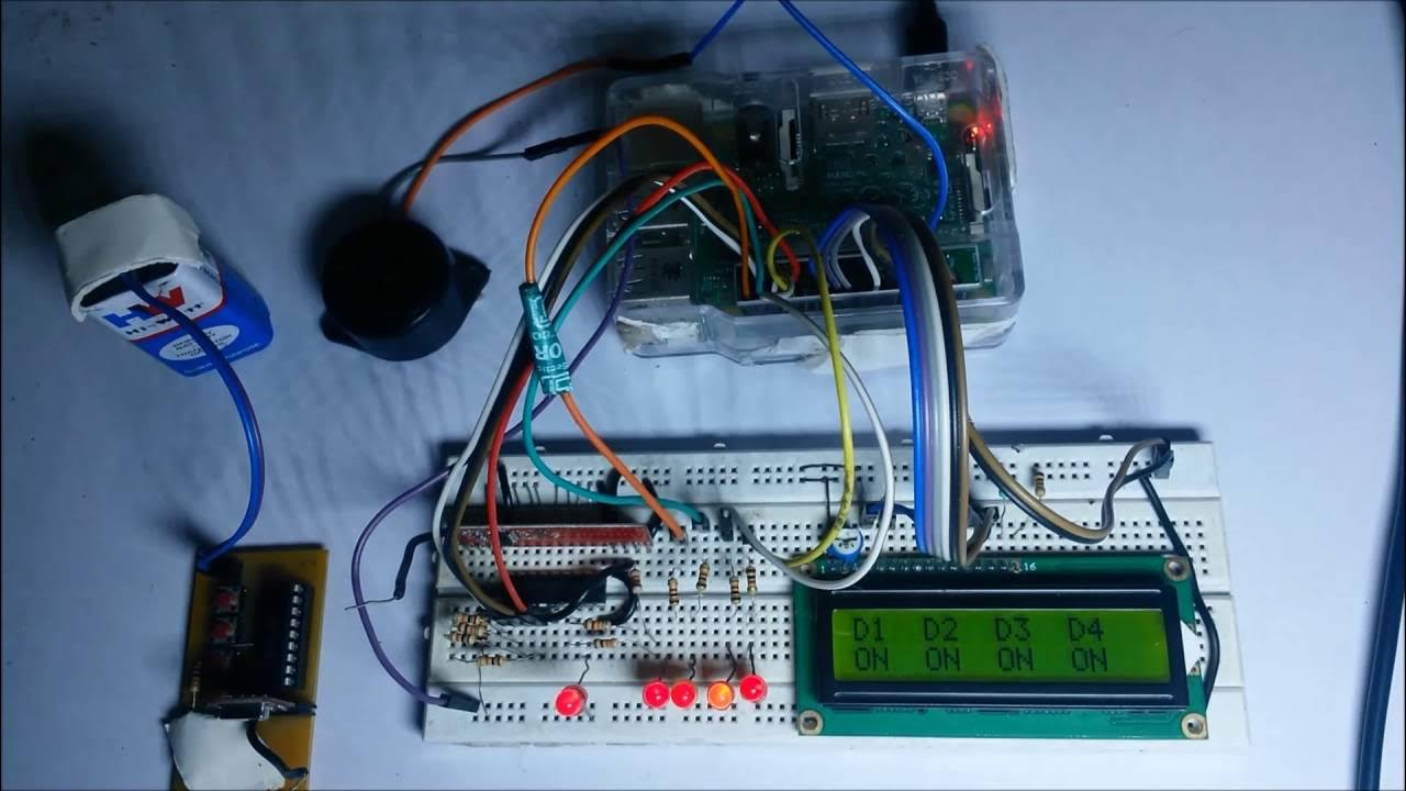 RF Remote Controlled LEDs Using Raspberry Pi - YouTube