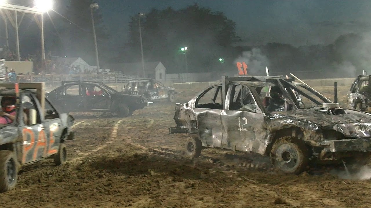 COMPACT WELD DEMOLITION DERBY 2019 PUTNAM - YouTube