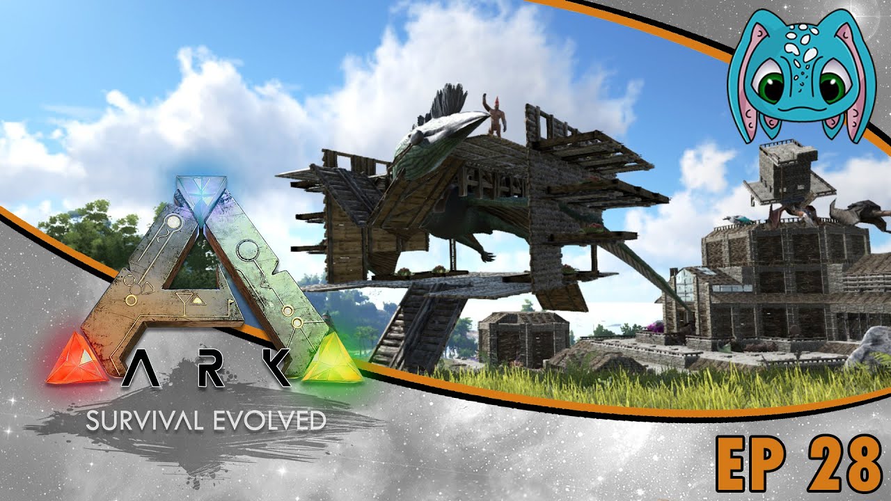 ARK: Survival Evolved | S2 Ep28 | Battle Quetz Building!! - YouTube