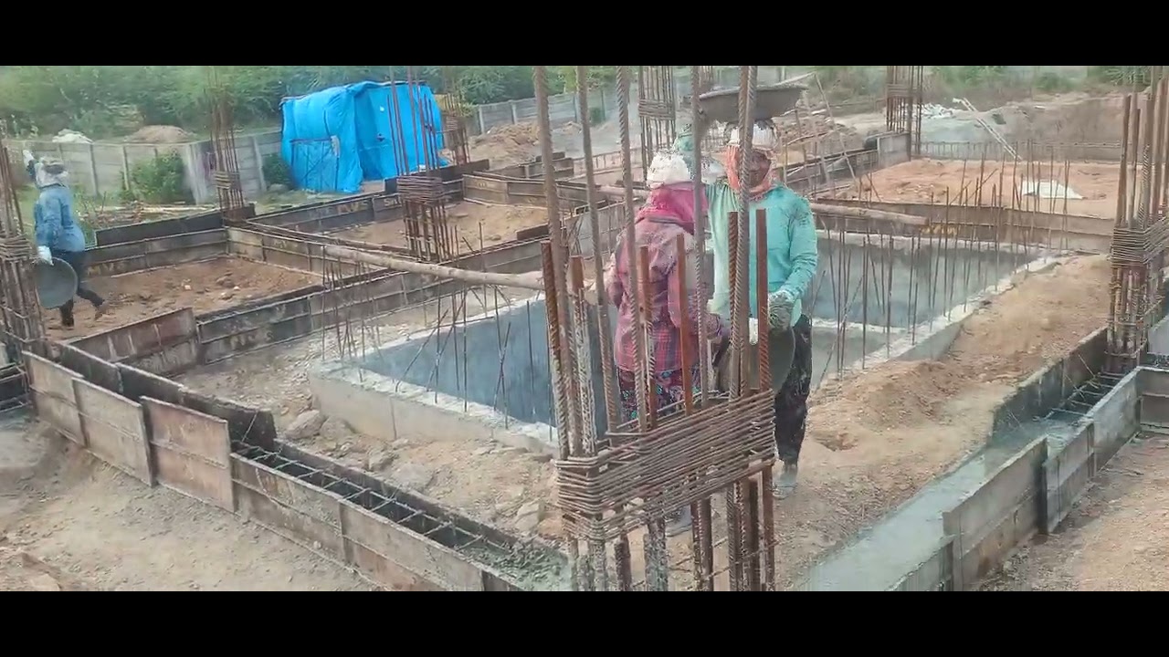 plint beam casting - YouTube