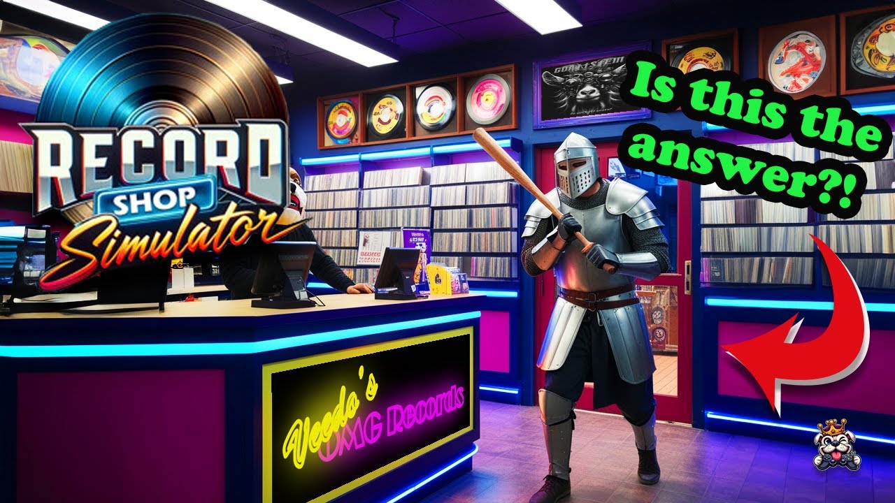 I solved my store's SHOPLIFTING problem! | Record Shop Simulator! - YouTube