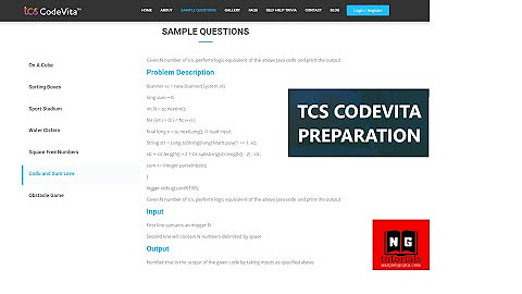 TCS CodeVita Preparation | TCS Preparation | Programming Questions | Coding Questions | CodeVita ...
