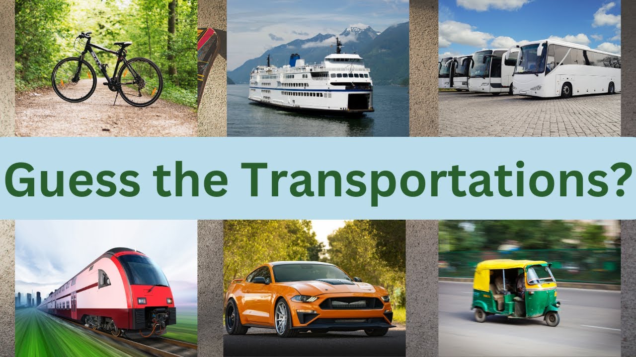 Guess the Transportations @kidsquizgame #transportation #kidsquiz #quiz ...