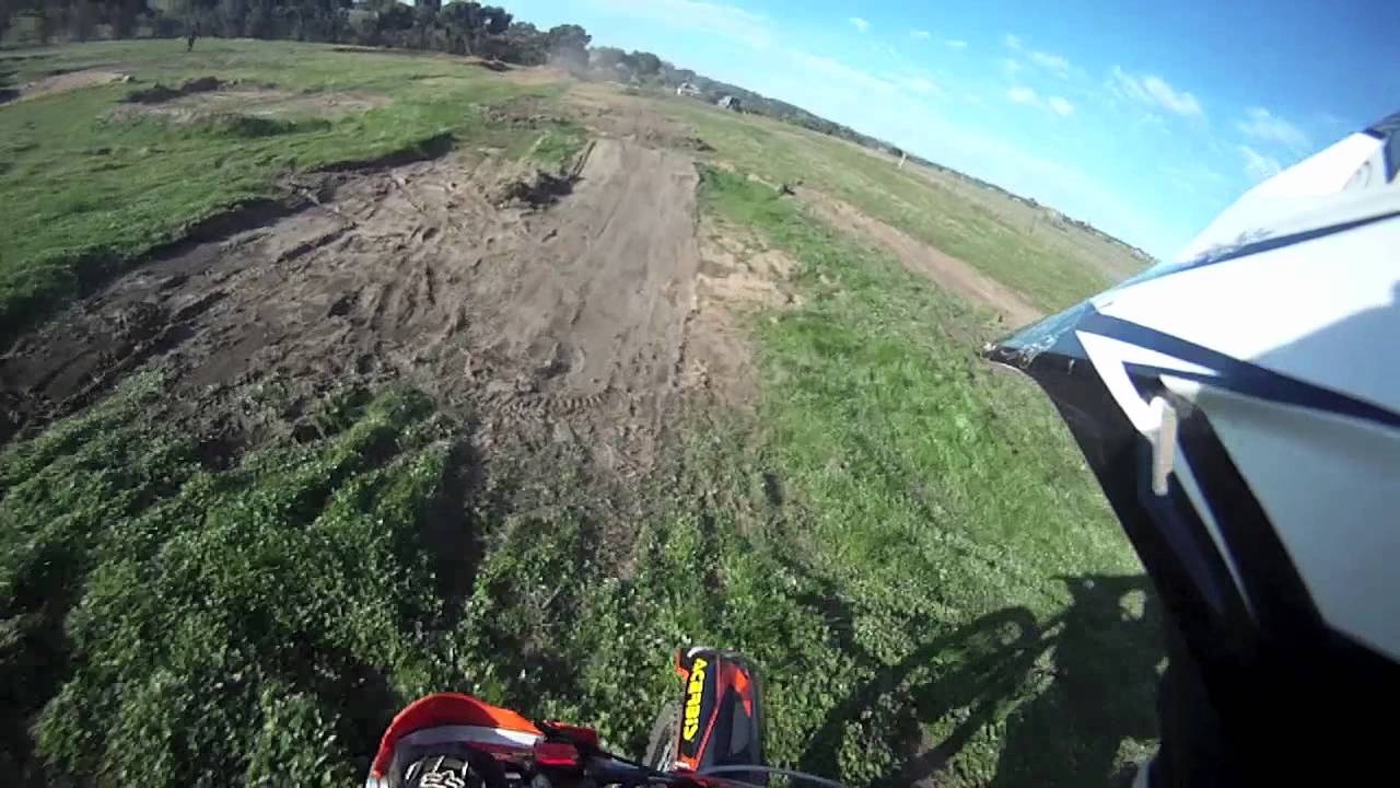 GoPro HD: T6 Paraplegic riding motocross at Bashford Moto Park in York ...