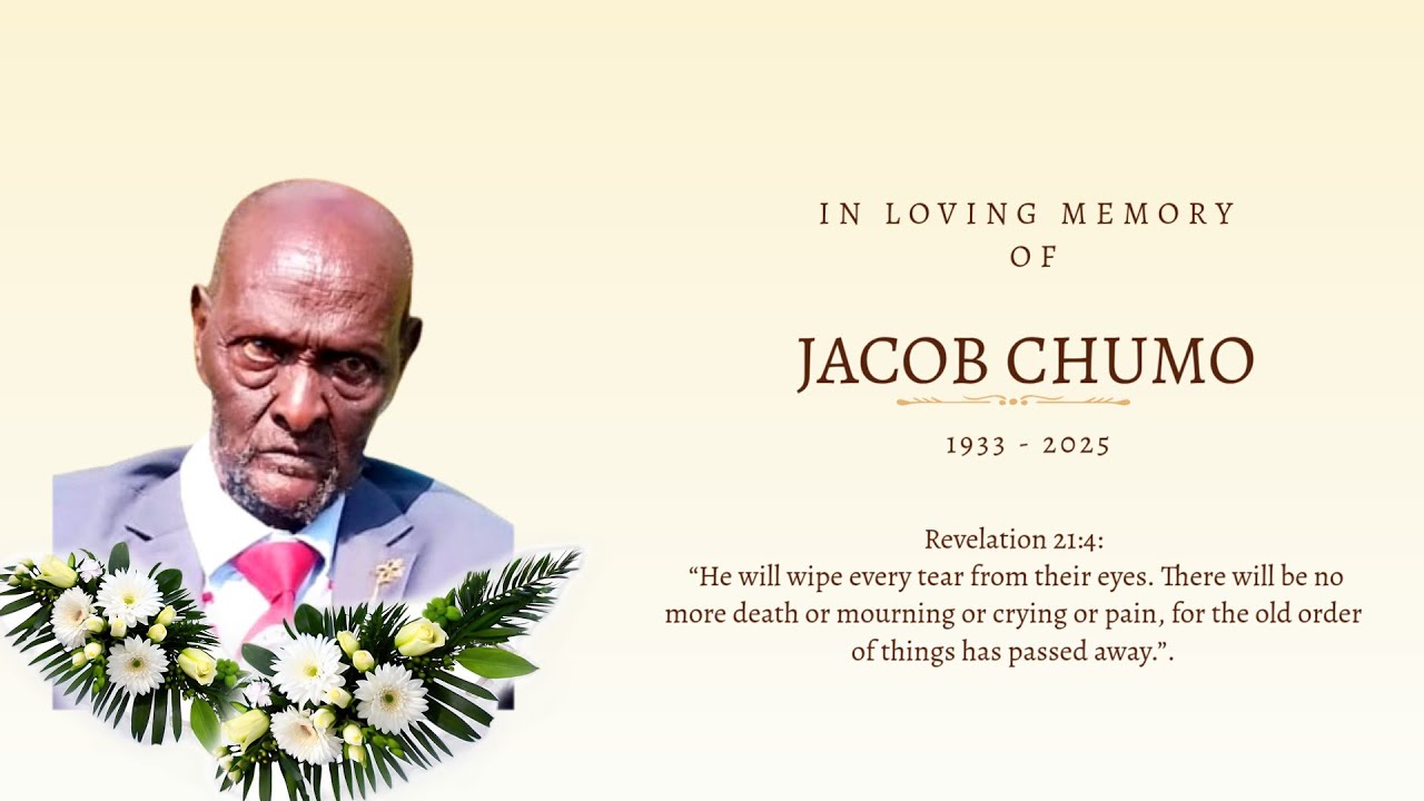 FOREVER IN OUR HEARTS JACOB CHUMO - YouTube