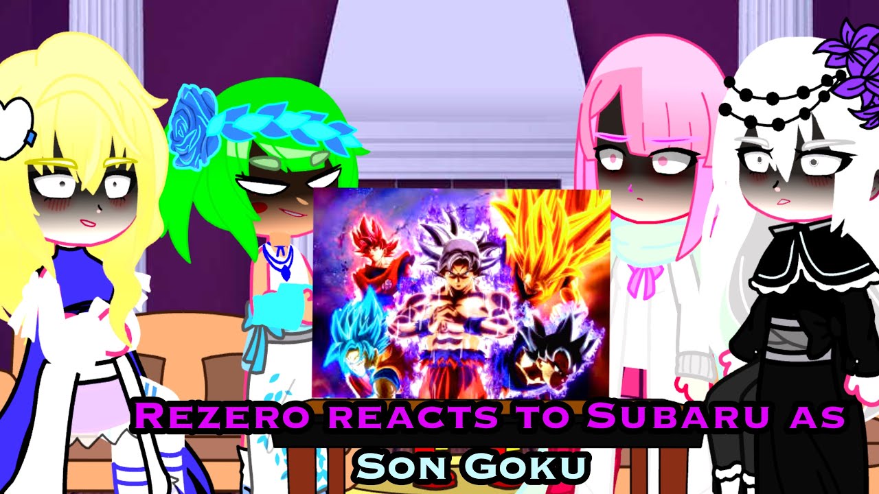 +18 Rezero reacts to Subaru as Goku from Dragon Ball z /Part 6 - YouTube