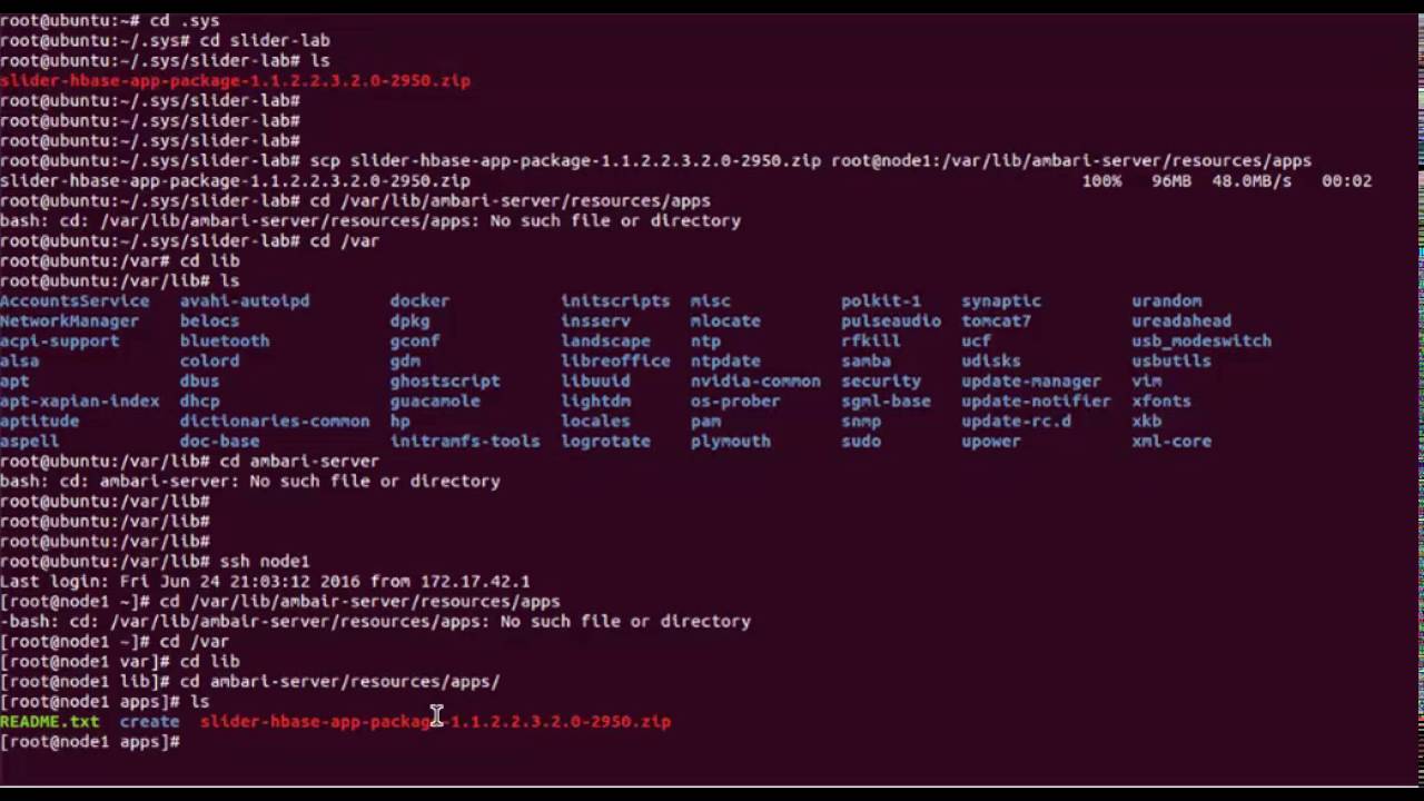 29. Hadoop Administration Tutorial - Deploying Application Using Apache Slider - YouTube