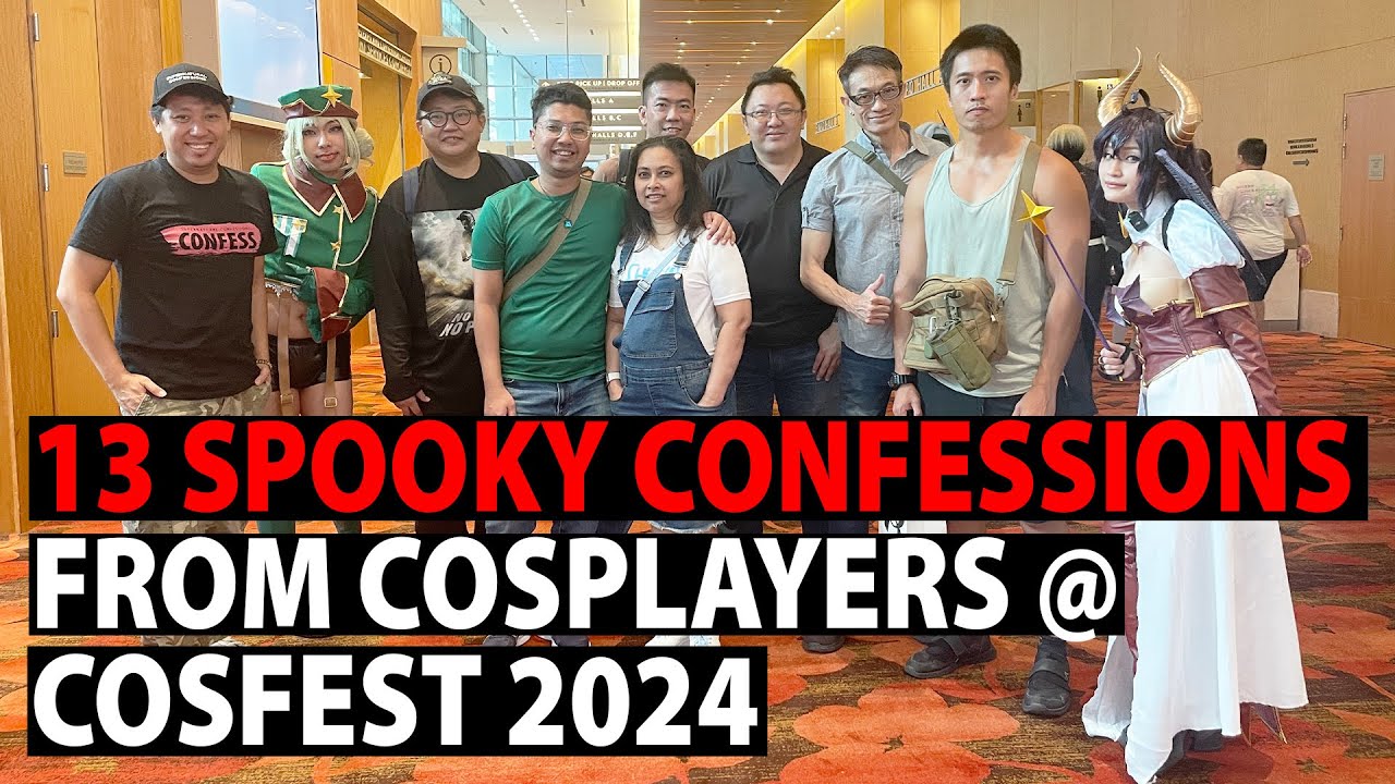 13 Spooky Confessions from Cosplayers @ CosFest 2024 - YouTube