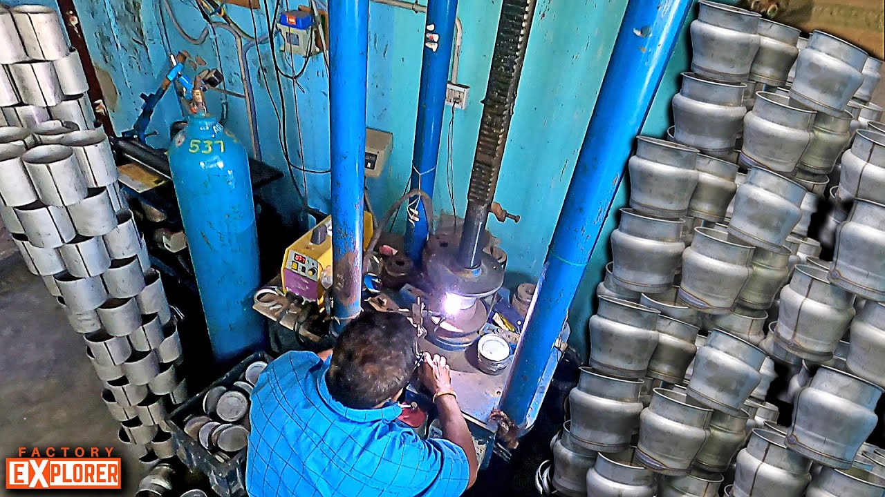 HOW? Stainless Steel Vessels are made? | Factory Explorer - YouTube