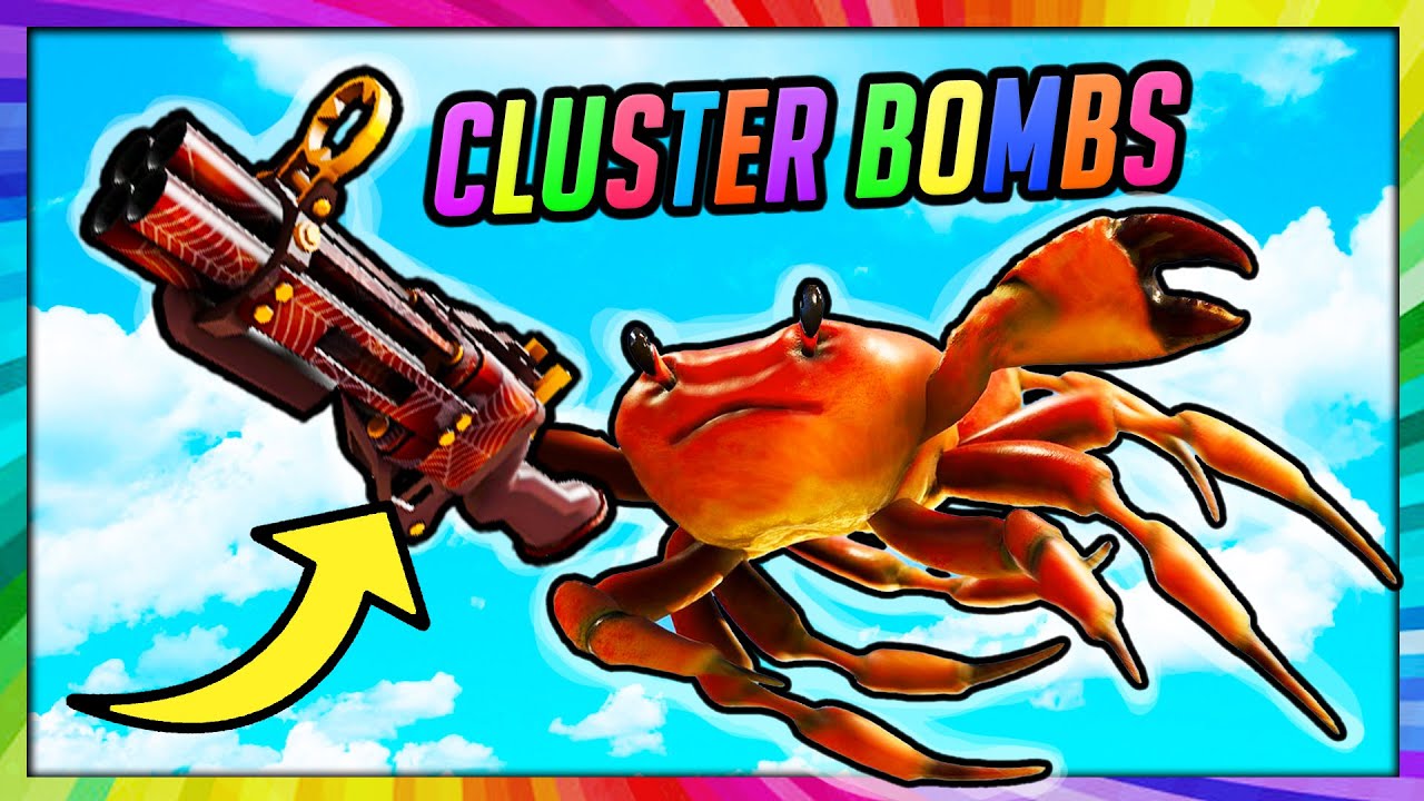 Creating MILLIONS Of Elemental Cluster Bombs In Crab Champions! - YouTube