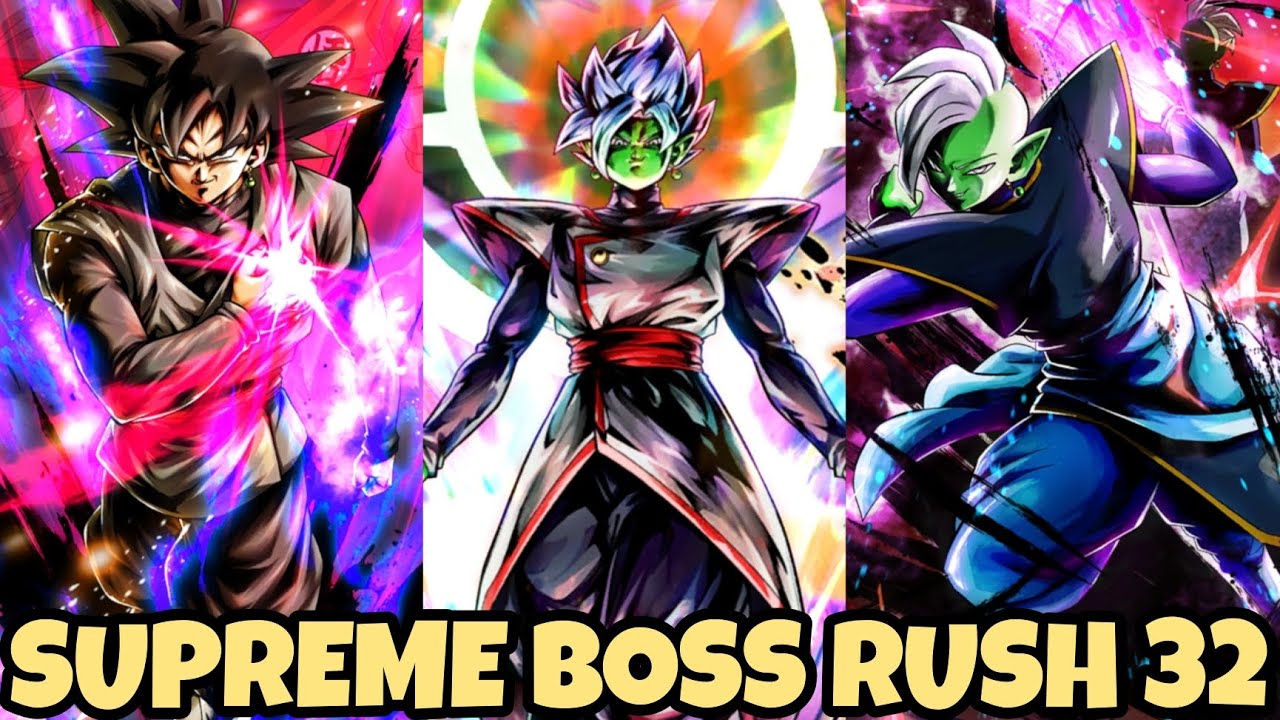 SUPREME BOSS RUSH - GOD KI Supreme Boss Rush 32 | Dragon Ball Legends - YouTube