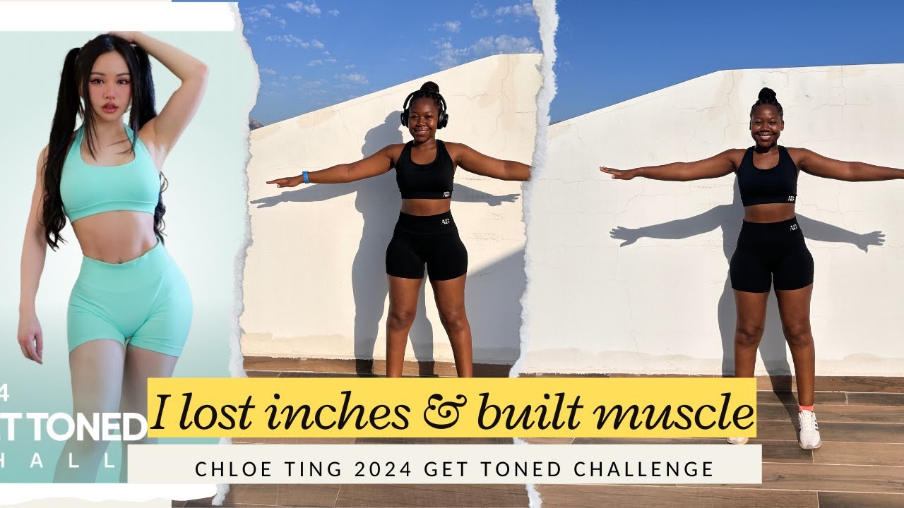 I DID CHLOE TING'S 2024 GET TONED CHALLENGE (AMAZING RESULTS!) - YouTube