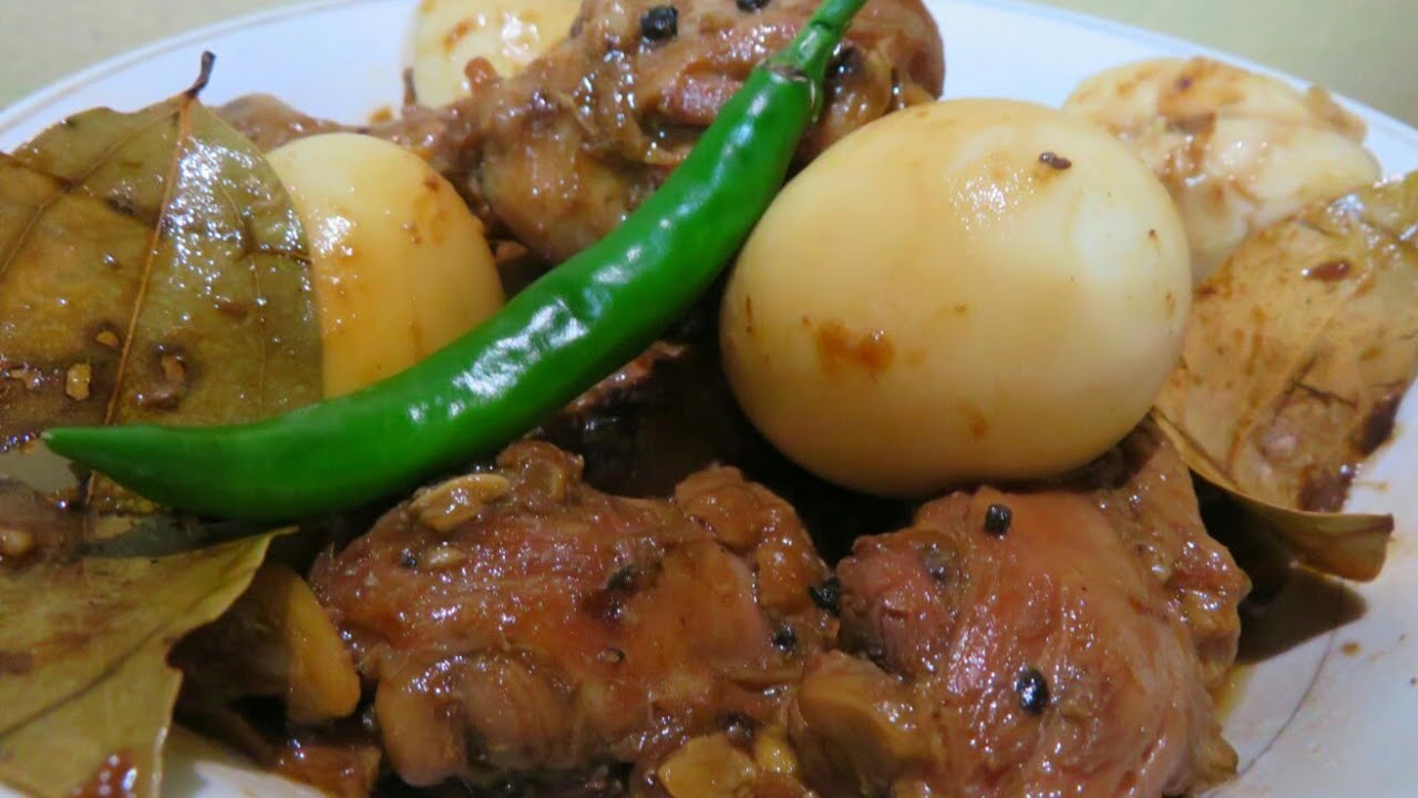 Chicken Adobo &Fried Rice With Duck Eggs For A Hearty Family Dinner ...